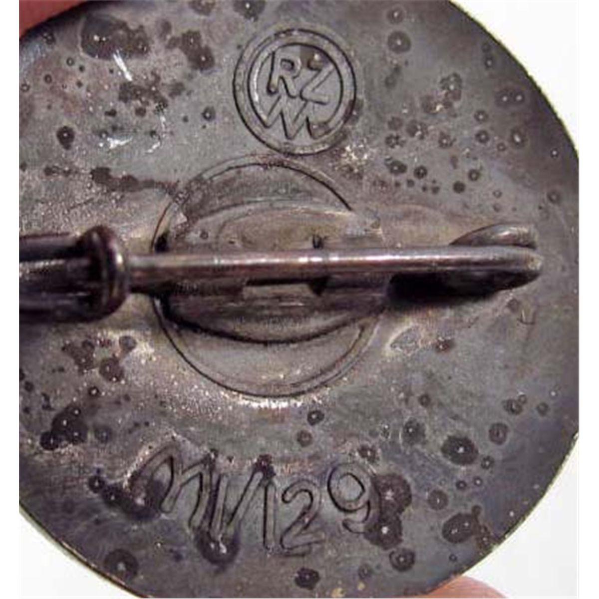 GERMAN NAZI DICTATOR 1933 ADOLF HITLER PARTY BADGE