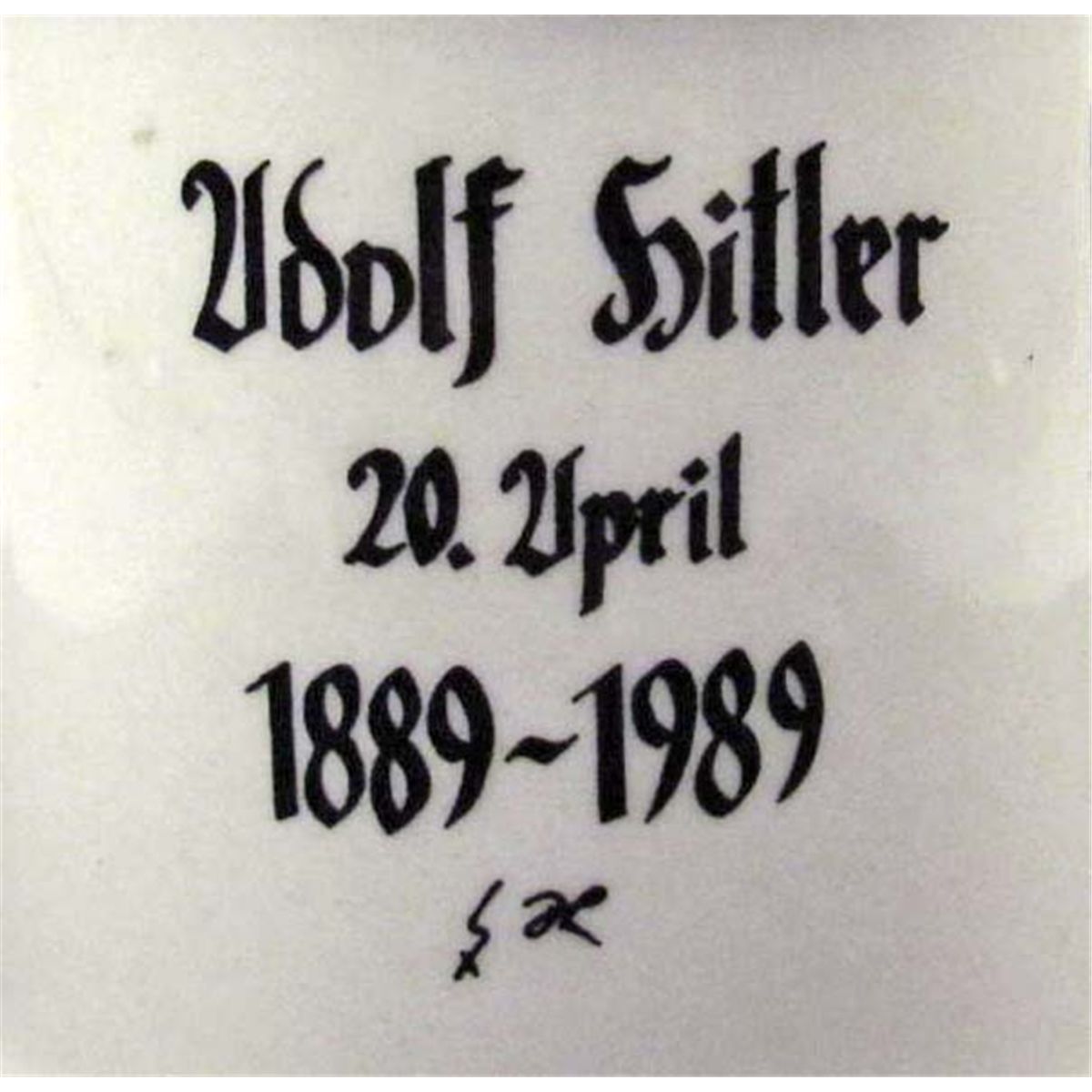 GERMAN NAZI NSDAP ADOLF HITLER 100 YEAR ANNIVERSARY COMMEMORATIV ...