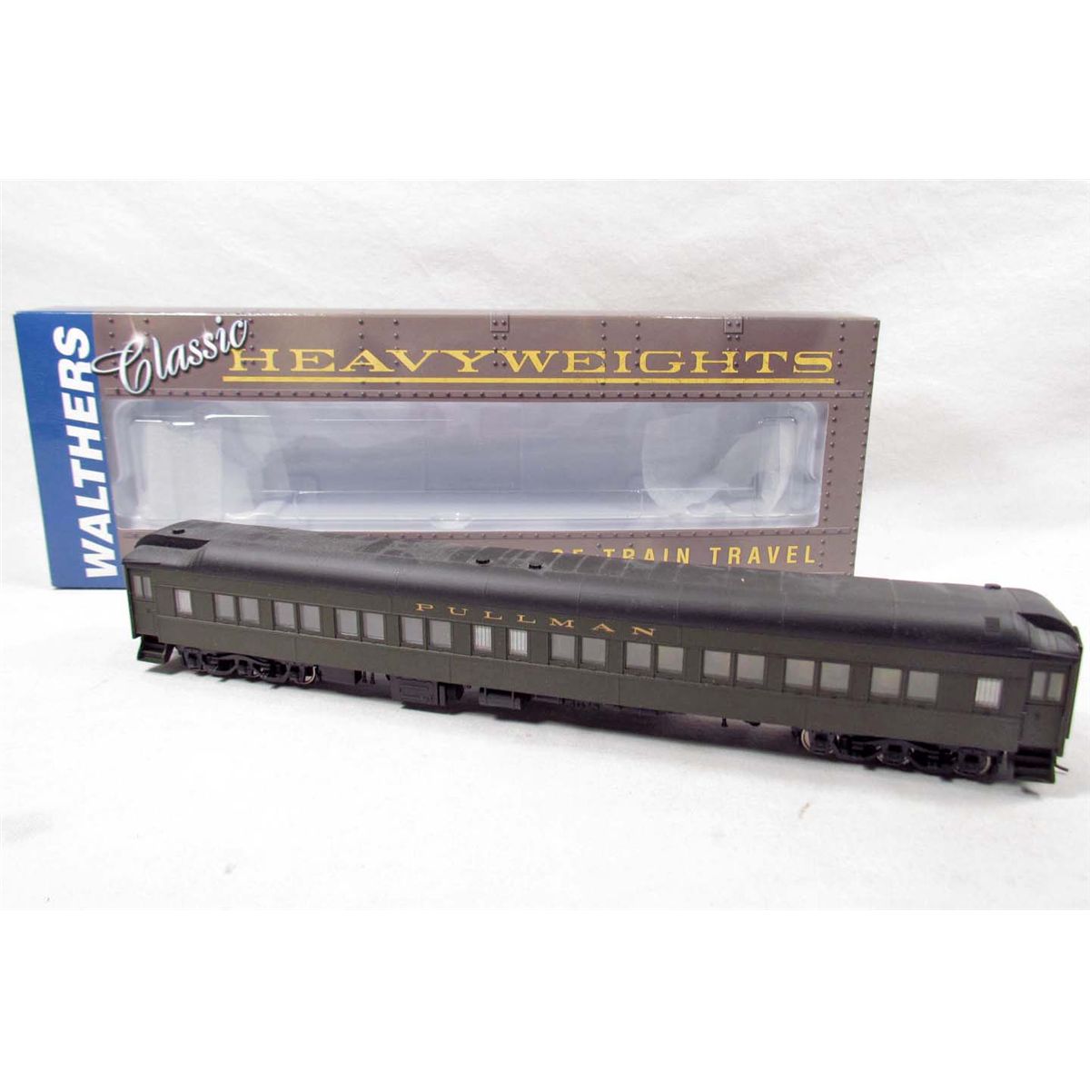 WALTHERS PULLMAN HEAVYWEIGHT 6-3 TRAIN 932-10401 IN ORIGINAL BOX