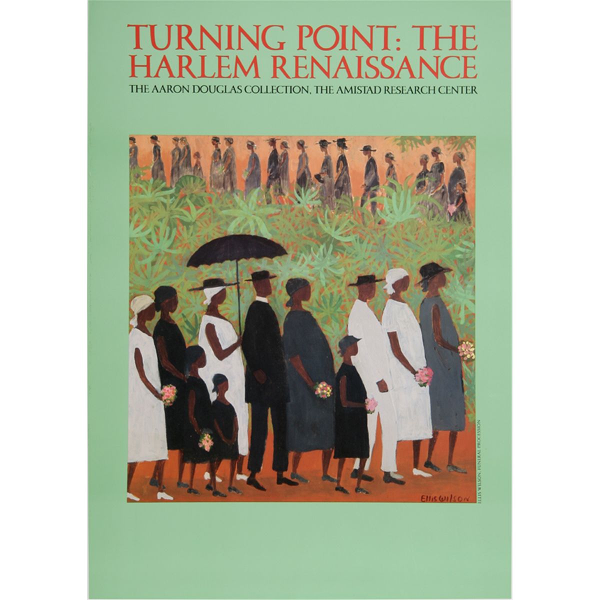 Ellis Wilson, Funeral Procession, Poster