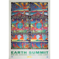 Peter Max, Earth Summit, Poster