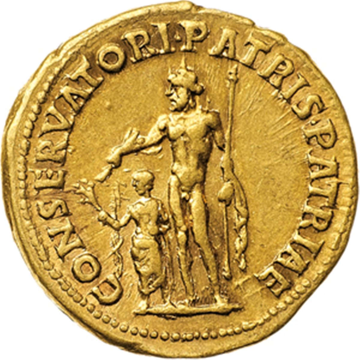 Traiano (98-117) Aureo.