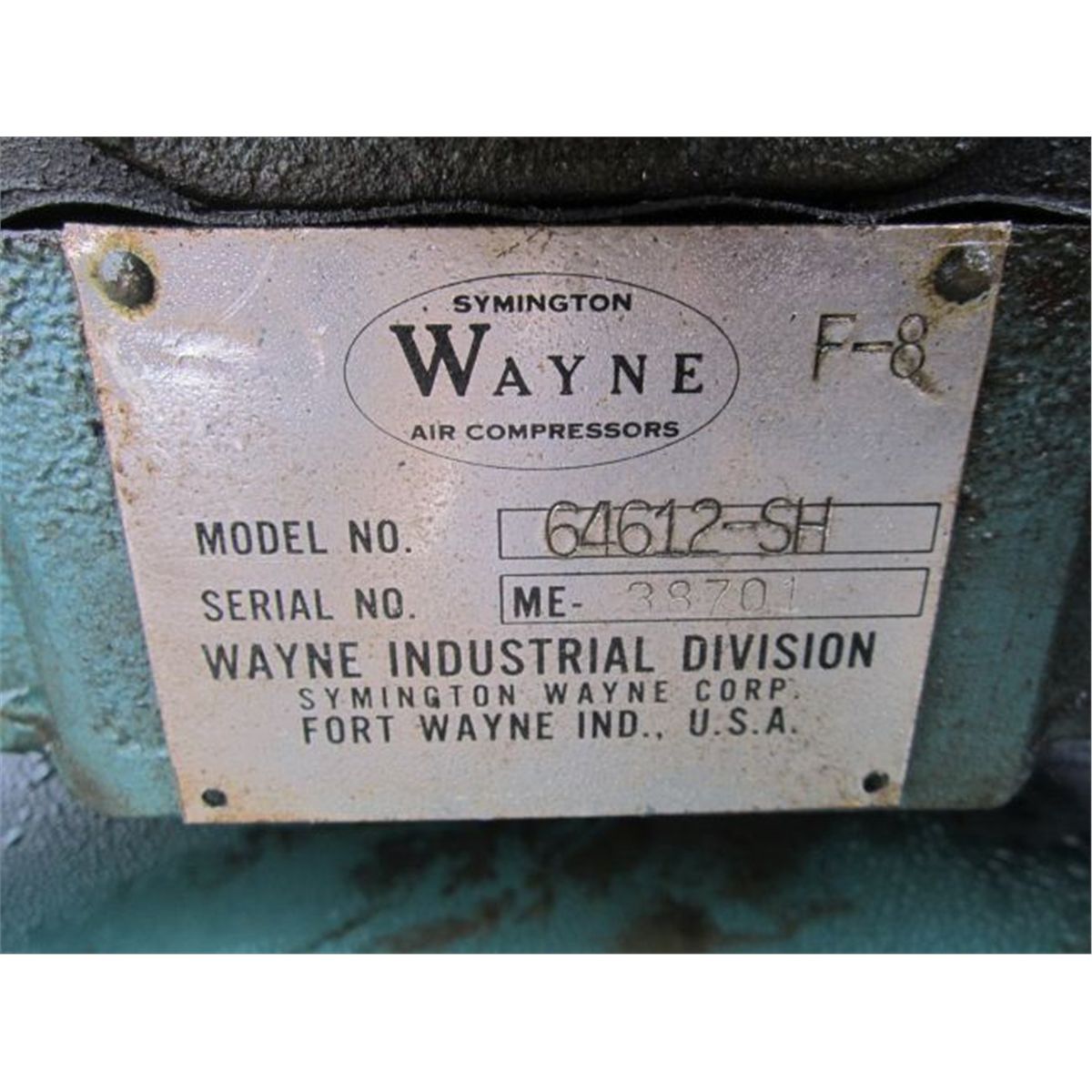 Wayne 64612-SH Air Compressor