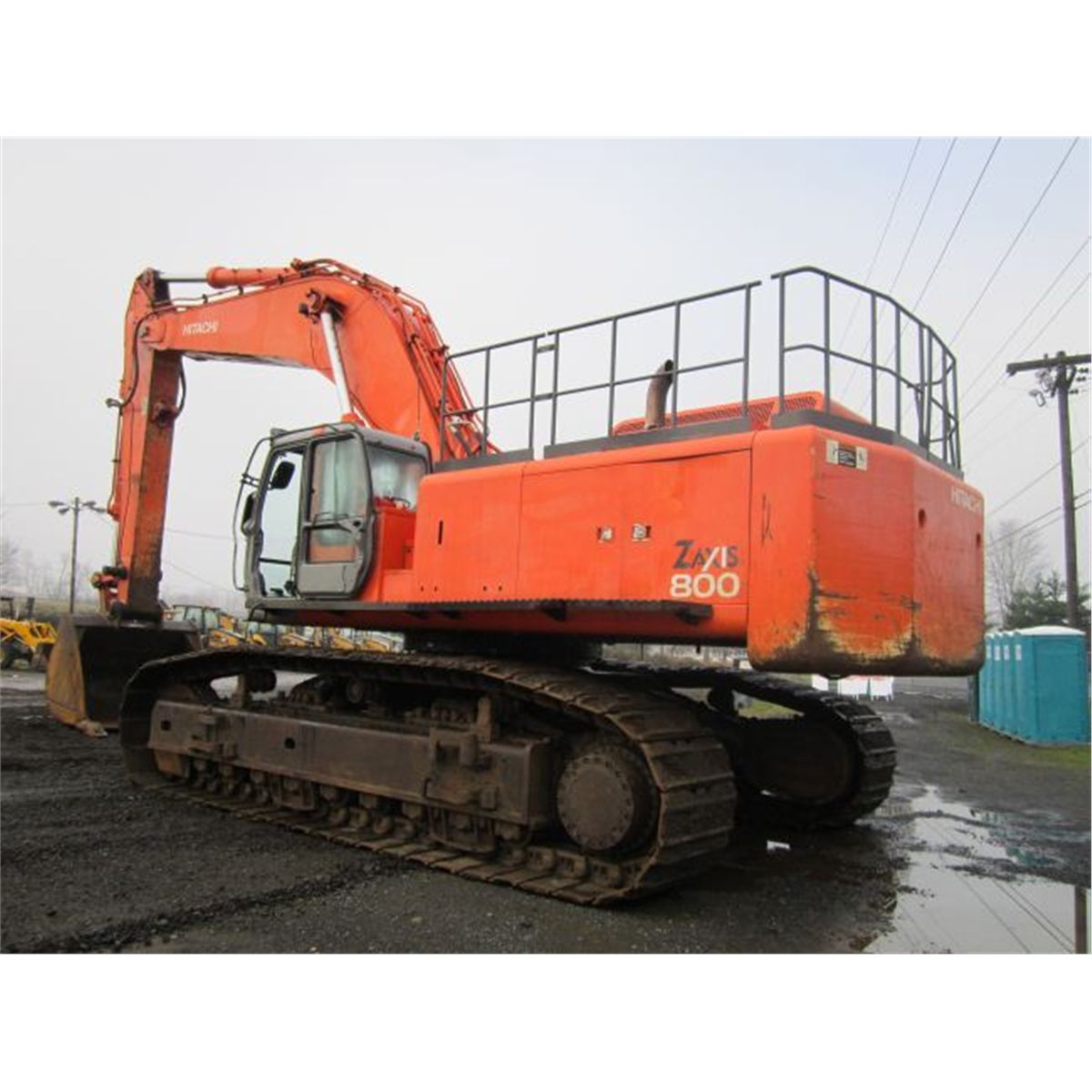 2005 Hitachi Zaxis 800 Hydraulic Excavator