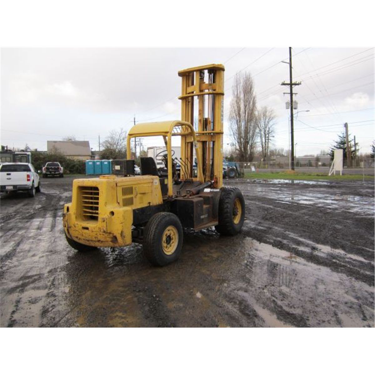 1990 Champ 350X-33 All-Terrain Forklift