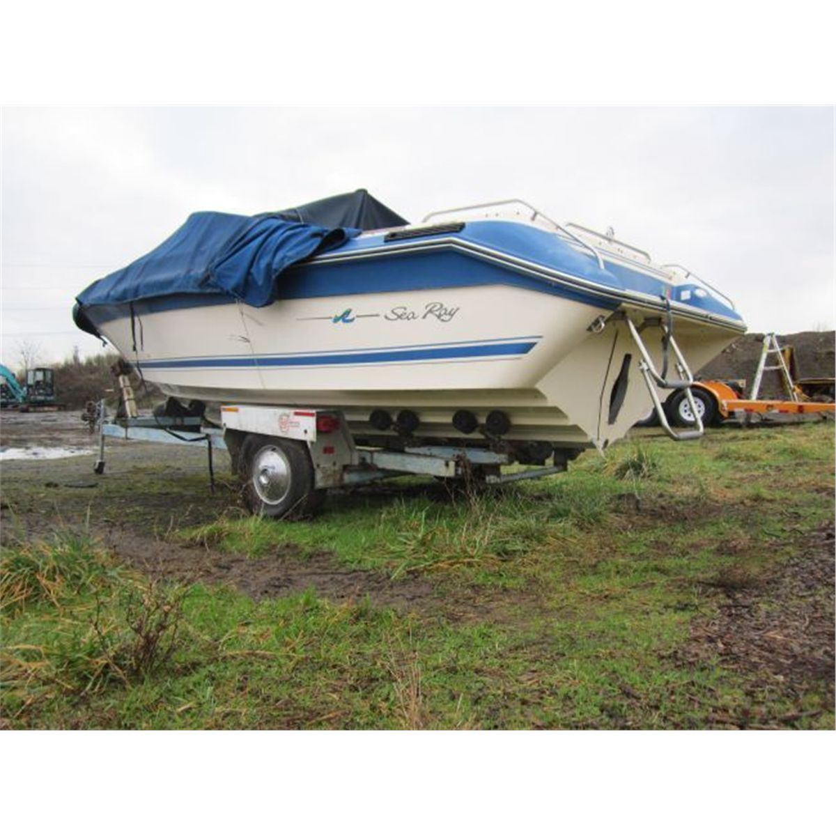 1972 EZ Loader 20' S/A Boat Trailer