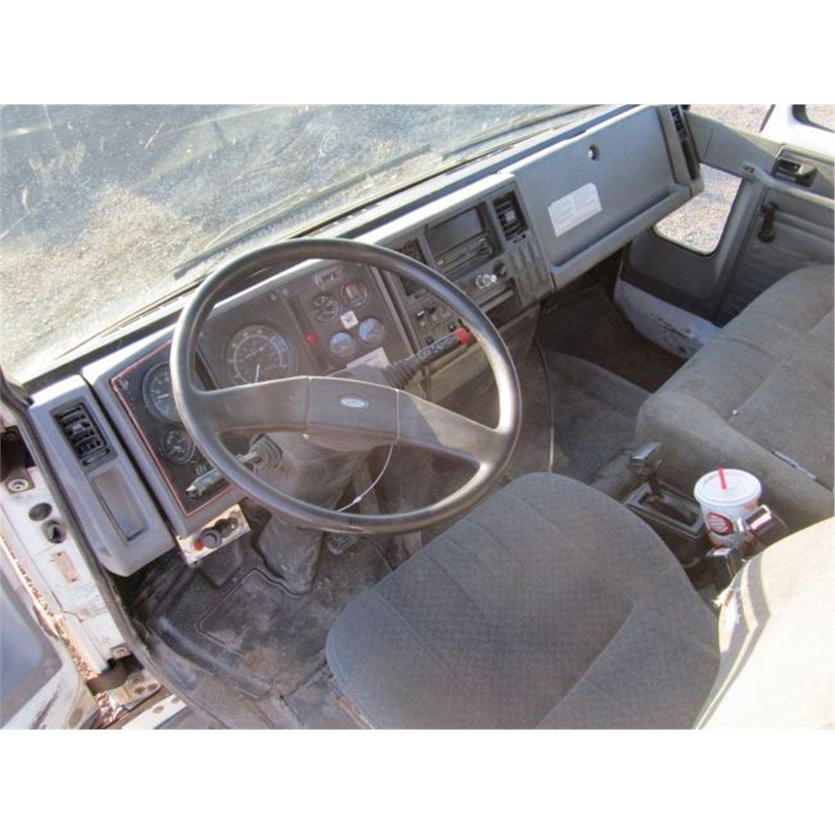 1993 Ford Cargo CF 8000 Cab-Over S/A Dump Truck