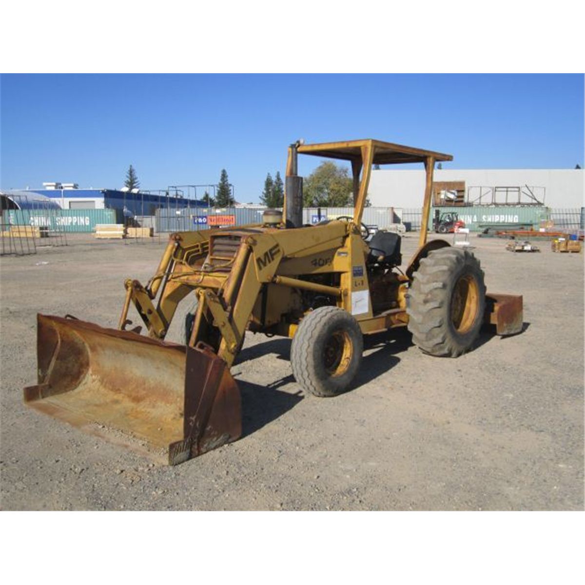Massey Ferguson MF34A Skip Loader