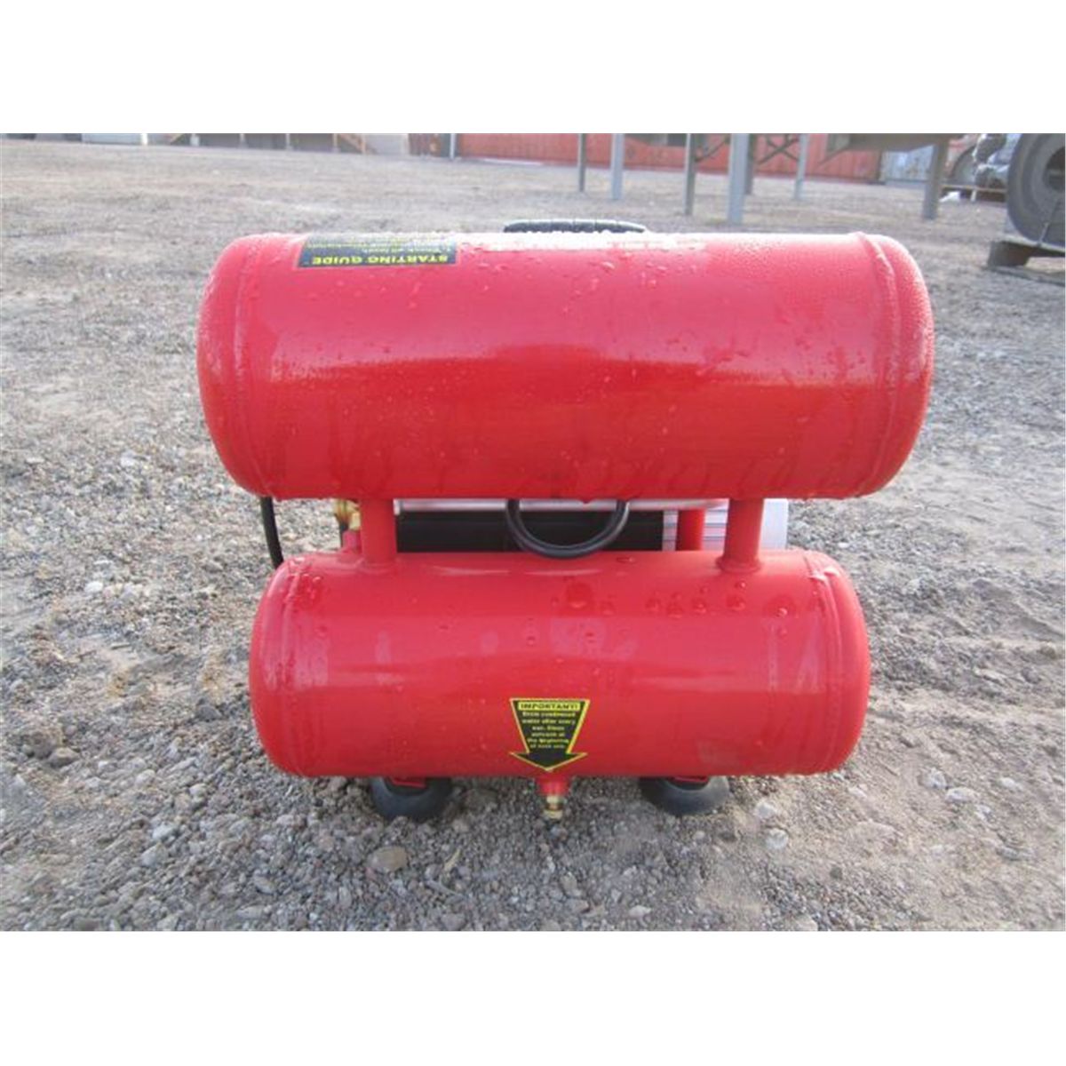 Horizontal Dual Tank 2 Hp Air Compressor