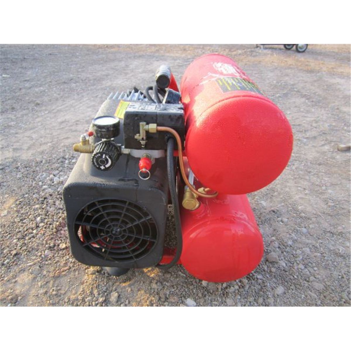 Horizontal Dual Tank 2 Hp Air Compressor