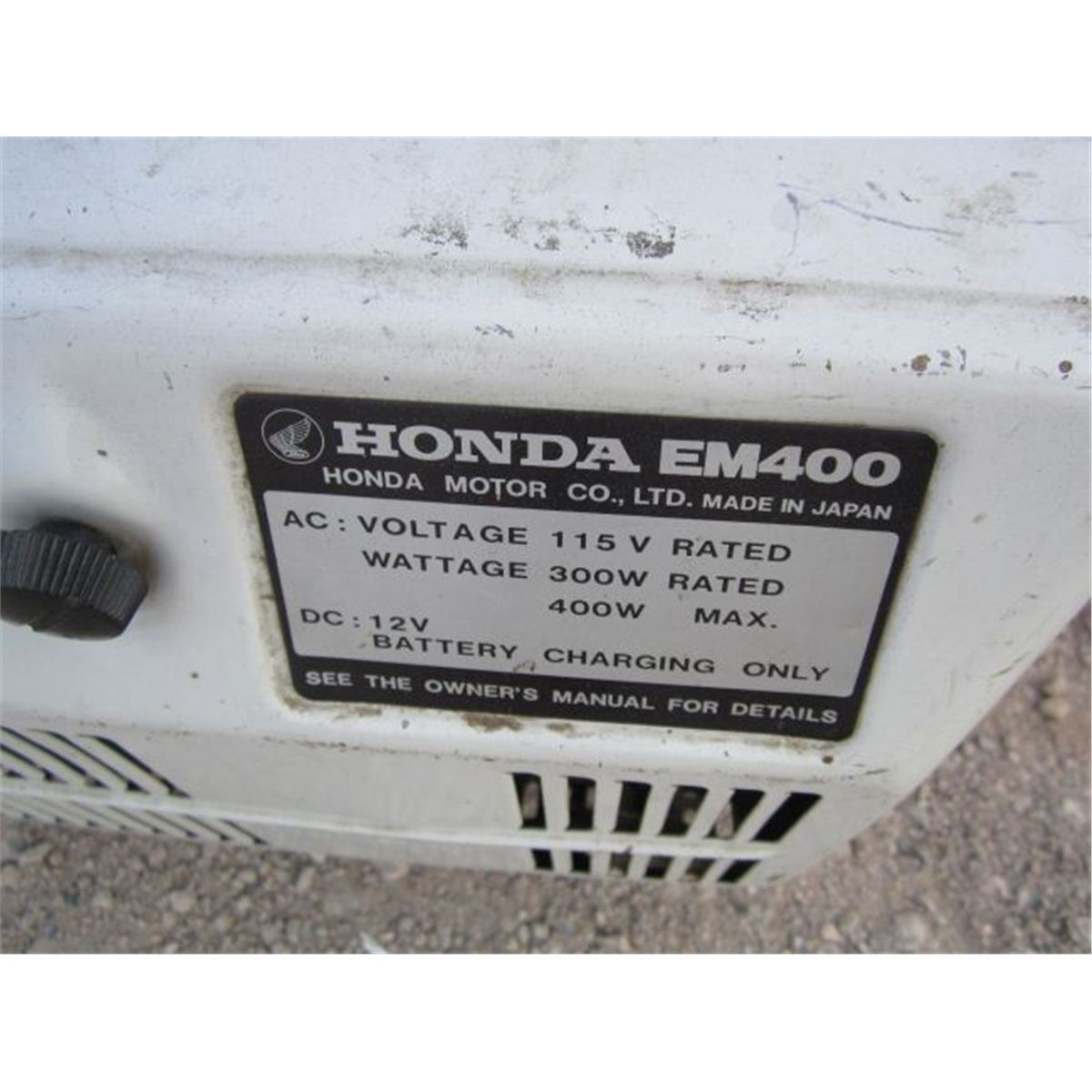 Honda EM400 Portable Generator