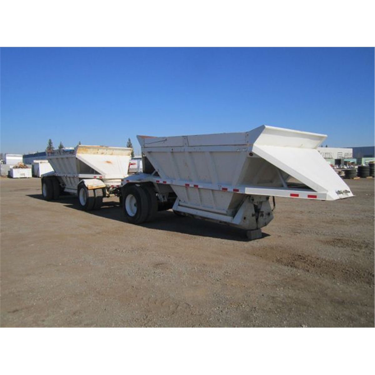 2000 Allco BD-48 T/A Bottom Dump Pull Trailer
