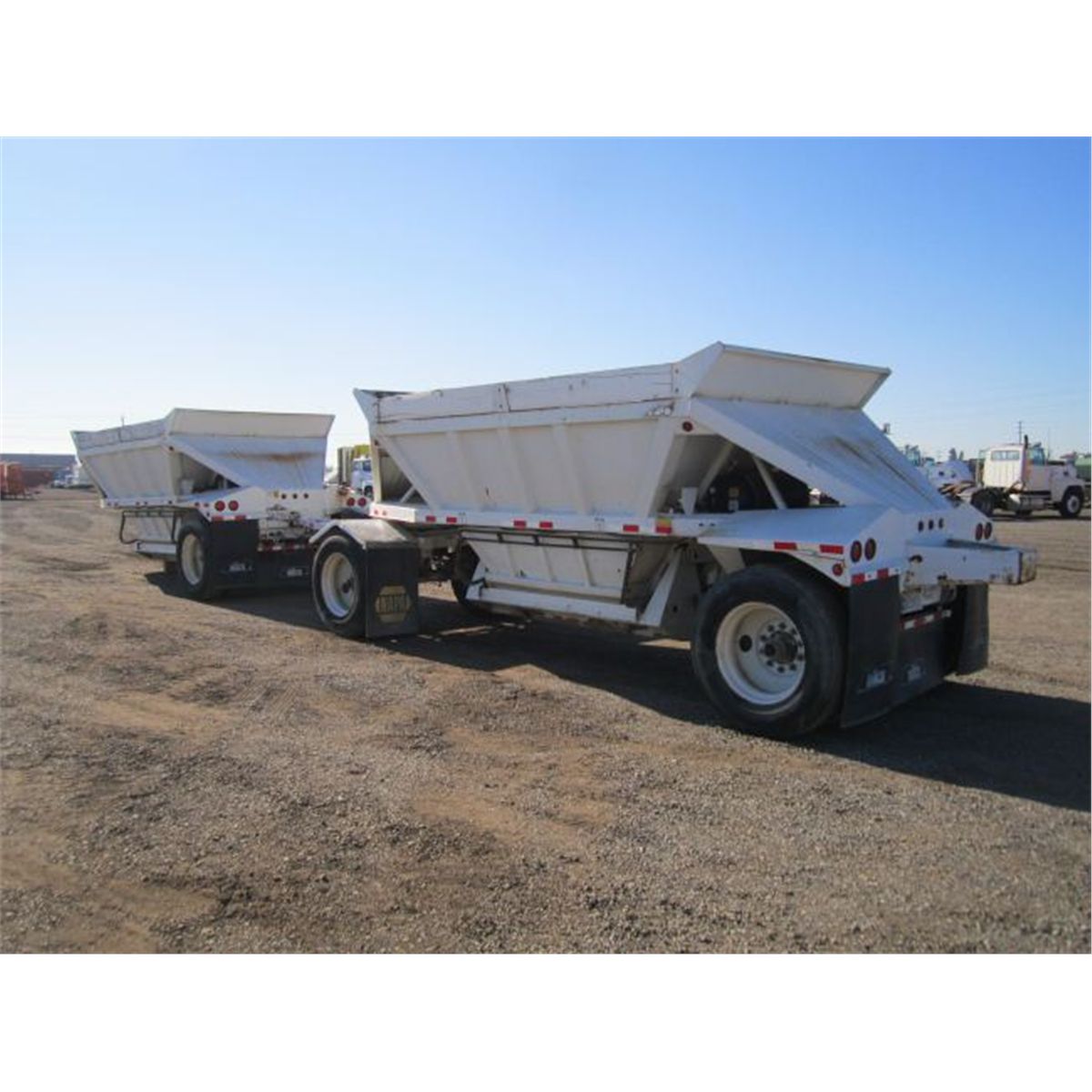 2000 Allco BD-48 T/A Bottom Dump Pull Trailer