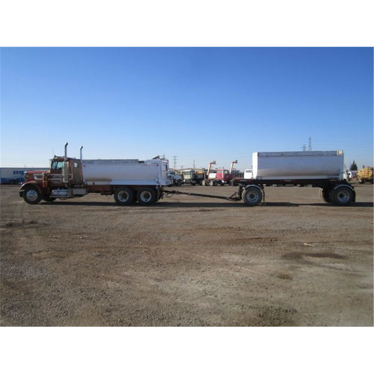 1989 Reliance T/A Transfer Trailer