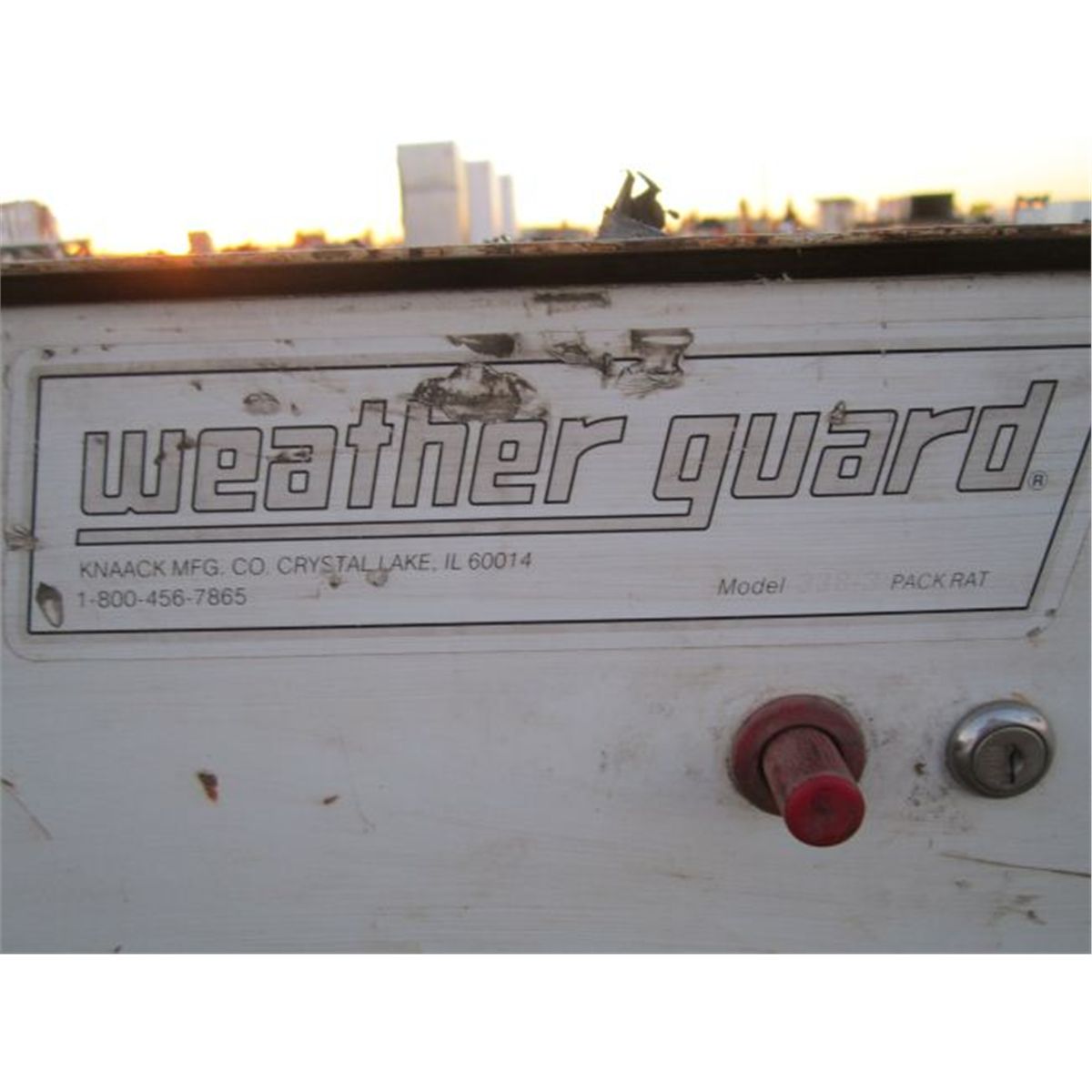 Weather Guard Pack Rat Model 338-3 Truck Bed Tool Bo