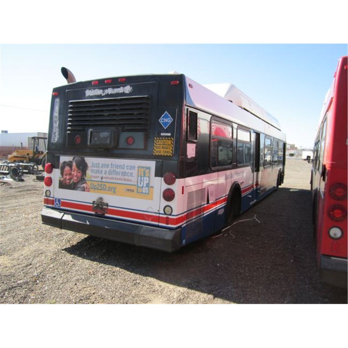 1997 New Flyer C40LF 40' Transit Bus