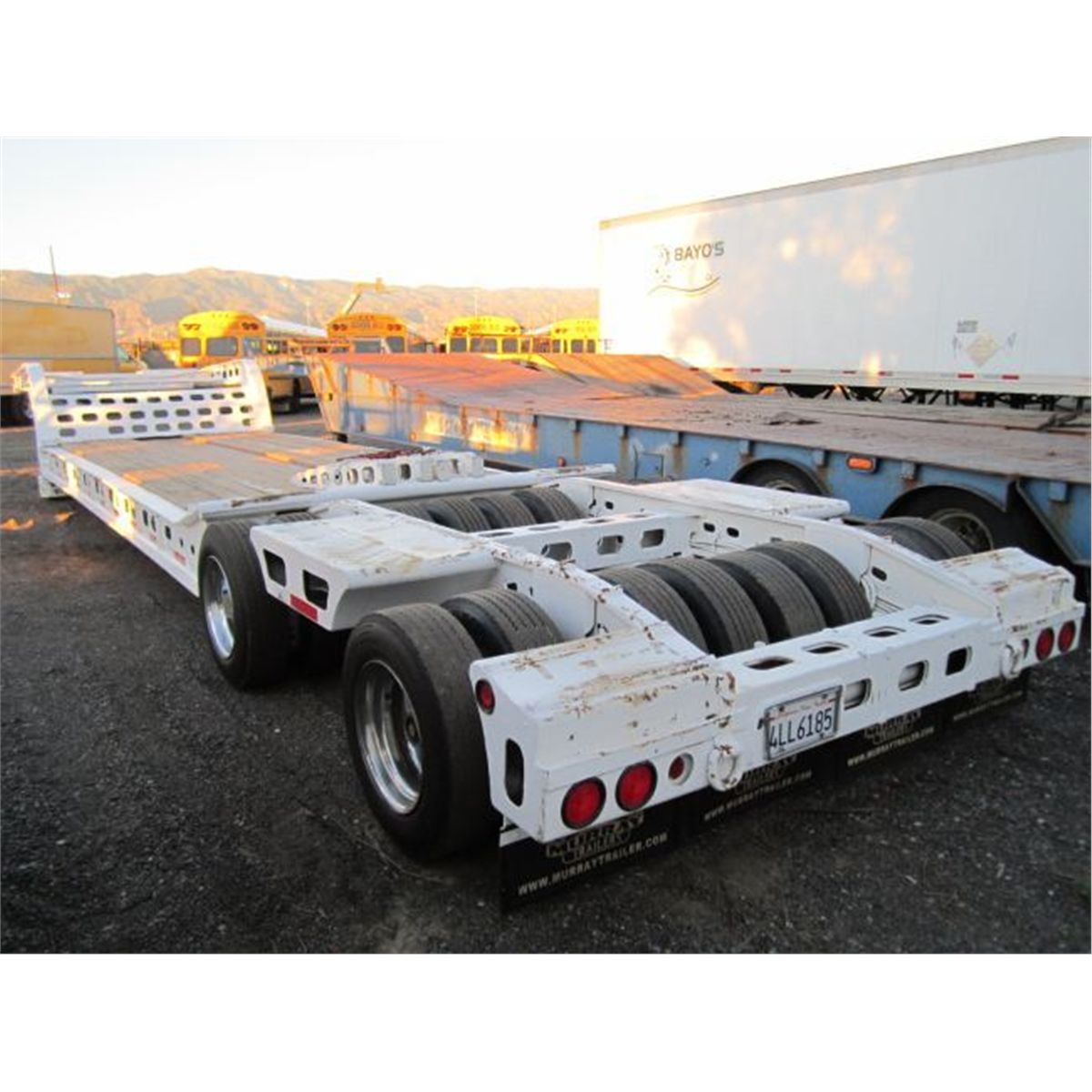 1989 Murray 60 Ton Expando Lowboy Trailer