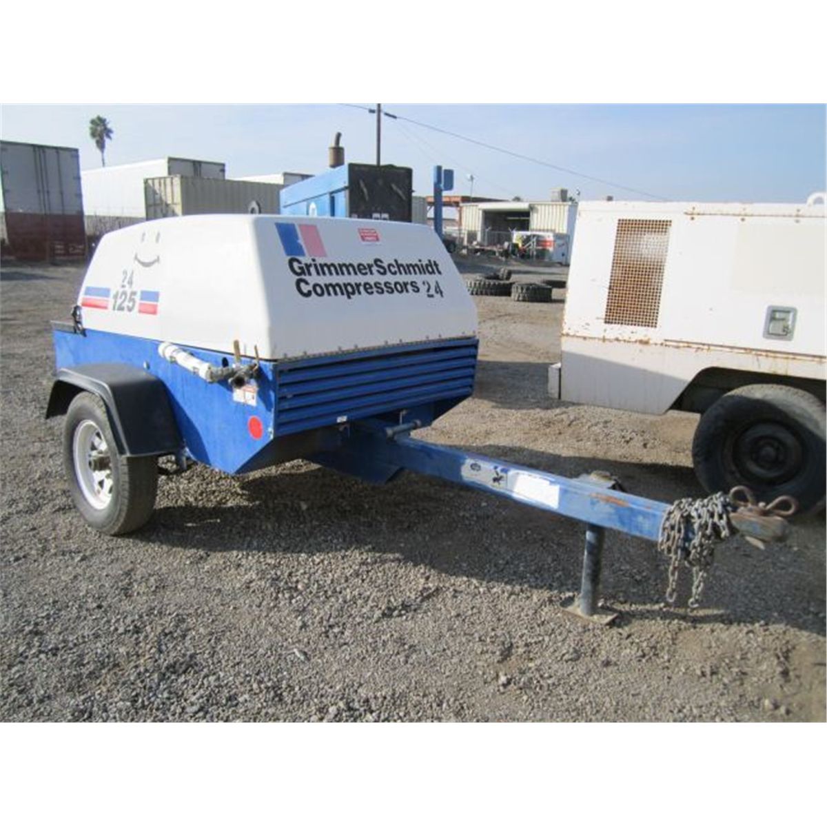 Grimmer Schmidt 125CFM Towable Air Compressor