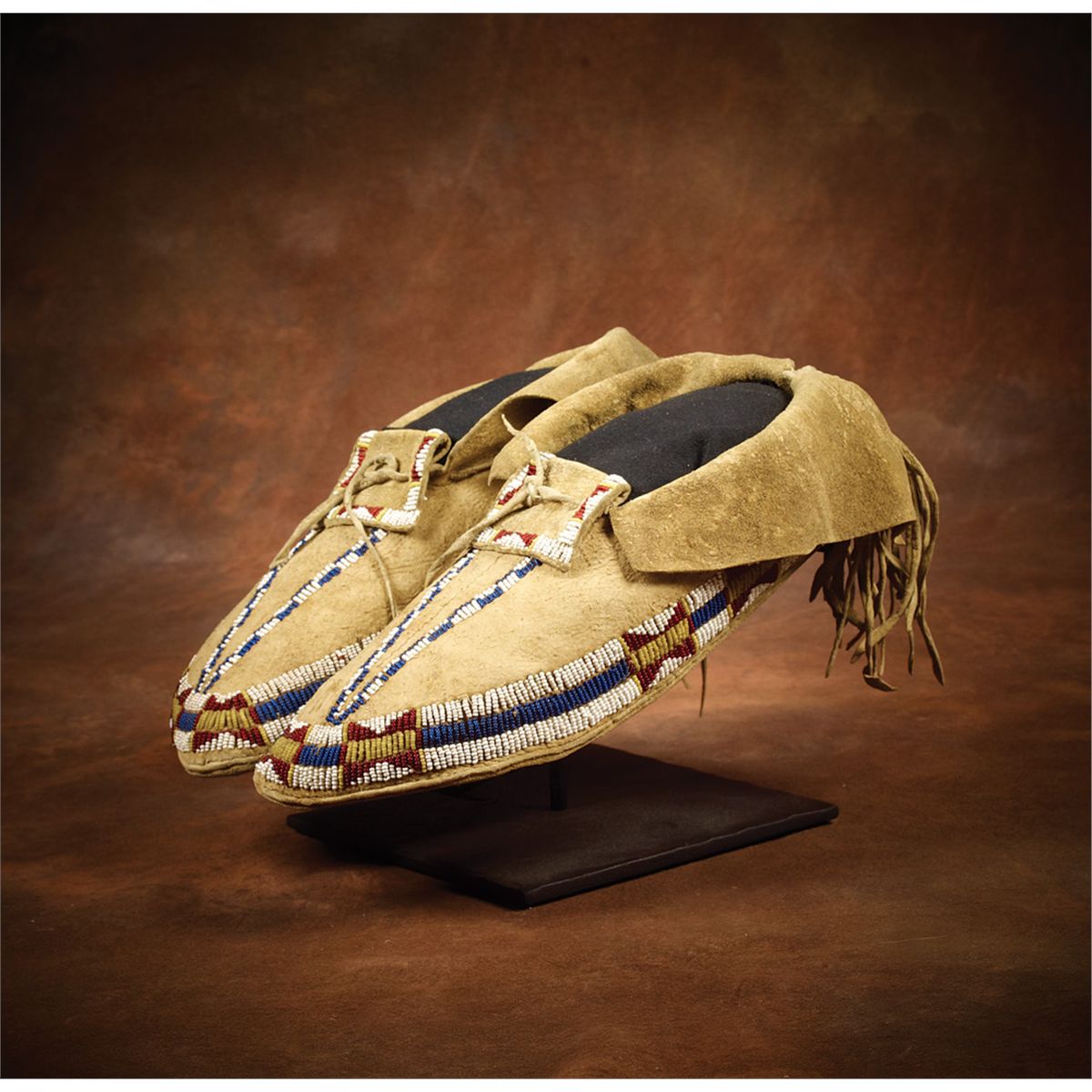 Southern Cheyenne Beaded Moccasins