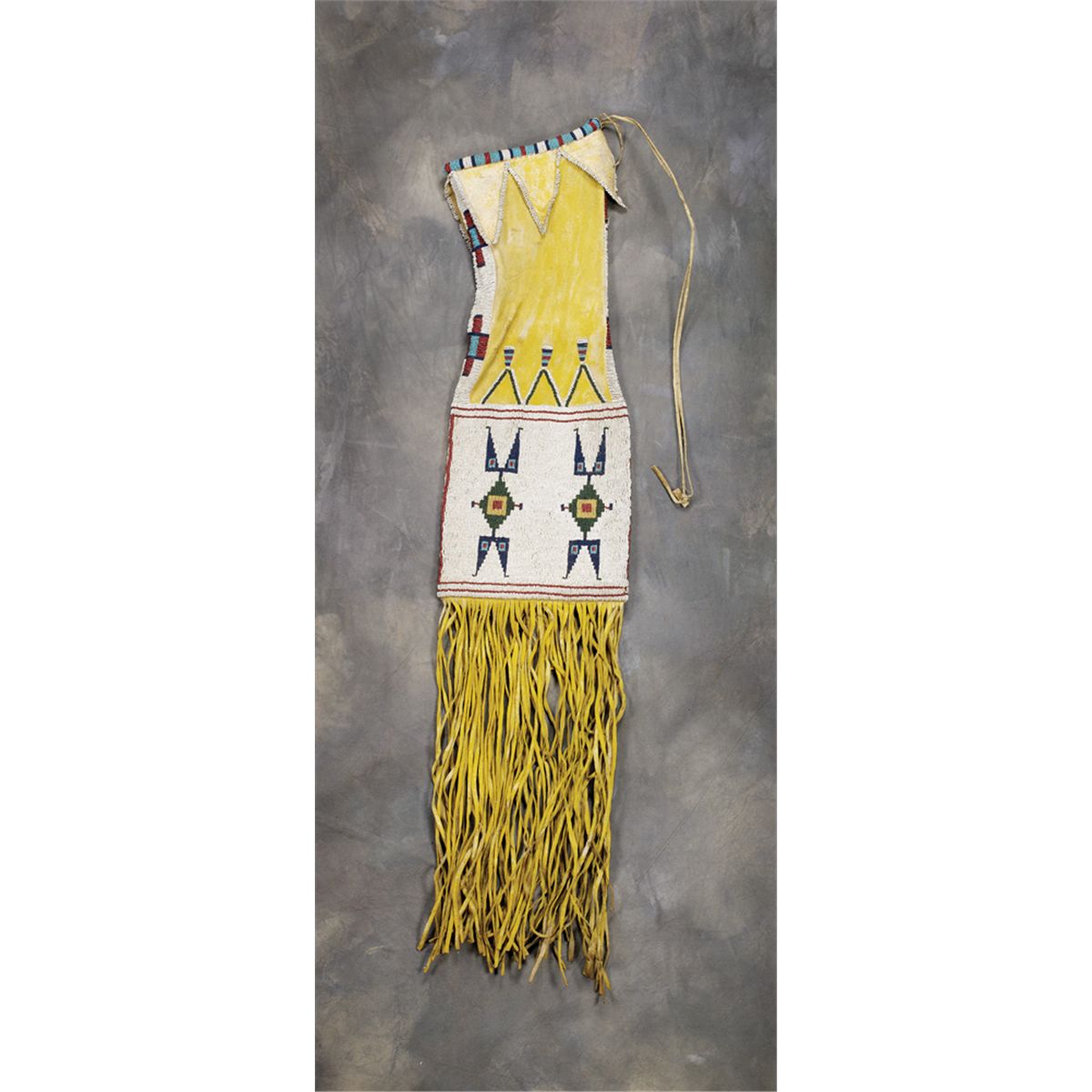 Southern Cheyenne Beaded Pipe Bag