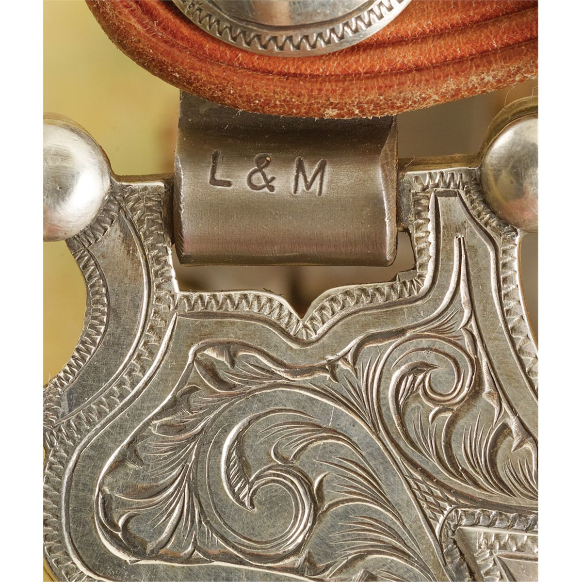 L & M (Denny Lytle & James L Mower) Full-Mounted Spurs