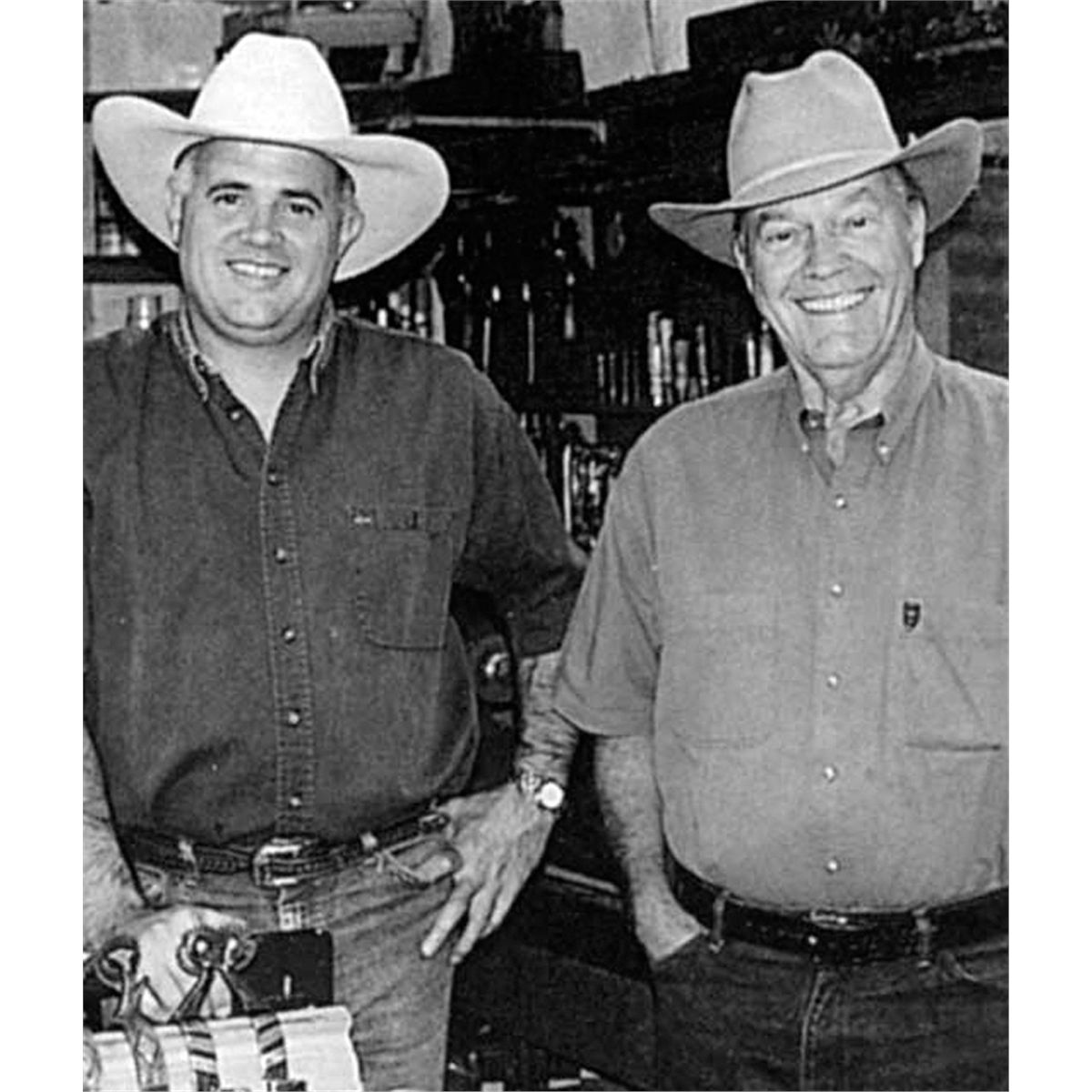 L & M (Denny Lytle & James L Mower) Full-Mounted Spurs