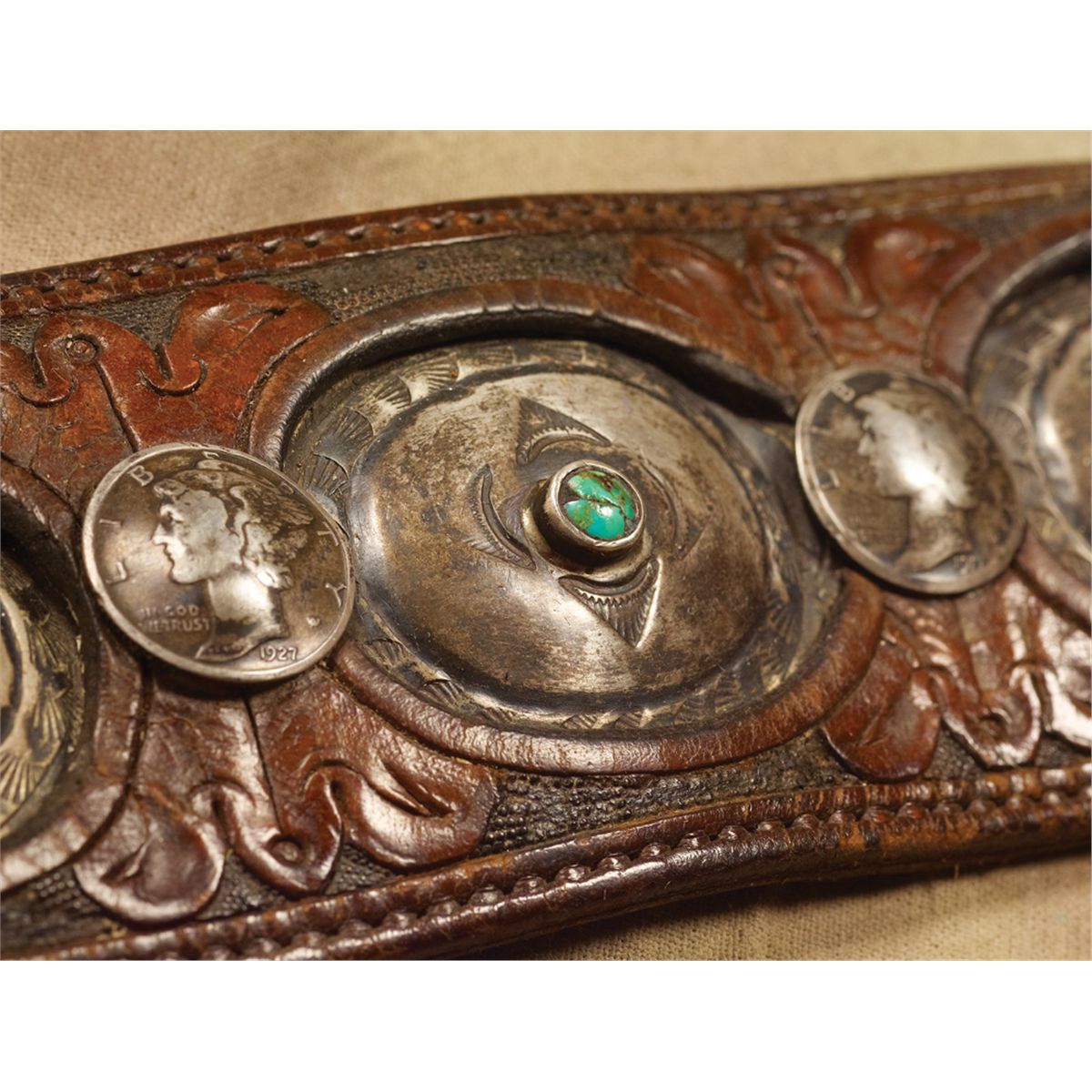 Tom Mix’s Personal Belt & Bohlin Buckle