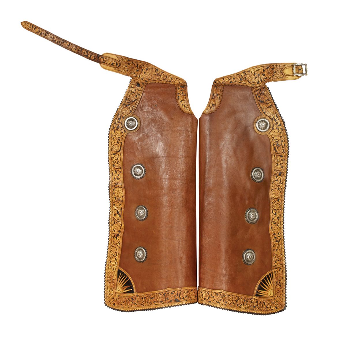 Edward H Bohlin La Fiesta Parade Chaps from the historic Tecolote Ranch ...