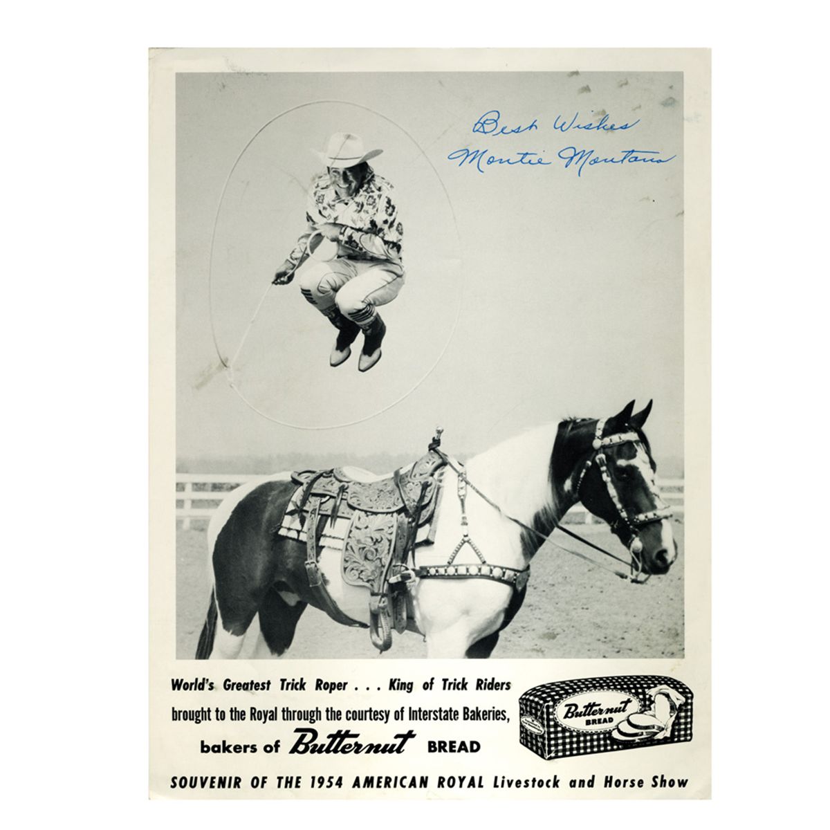 Montie Montana’s Trick Riding Saddle