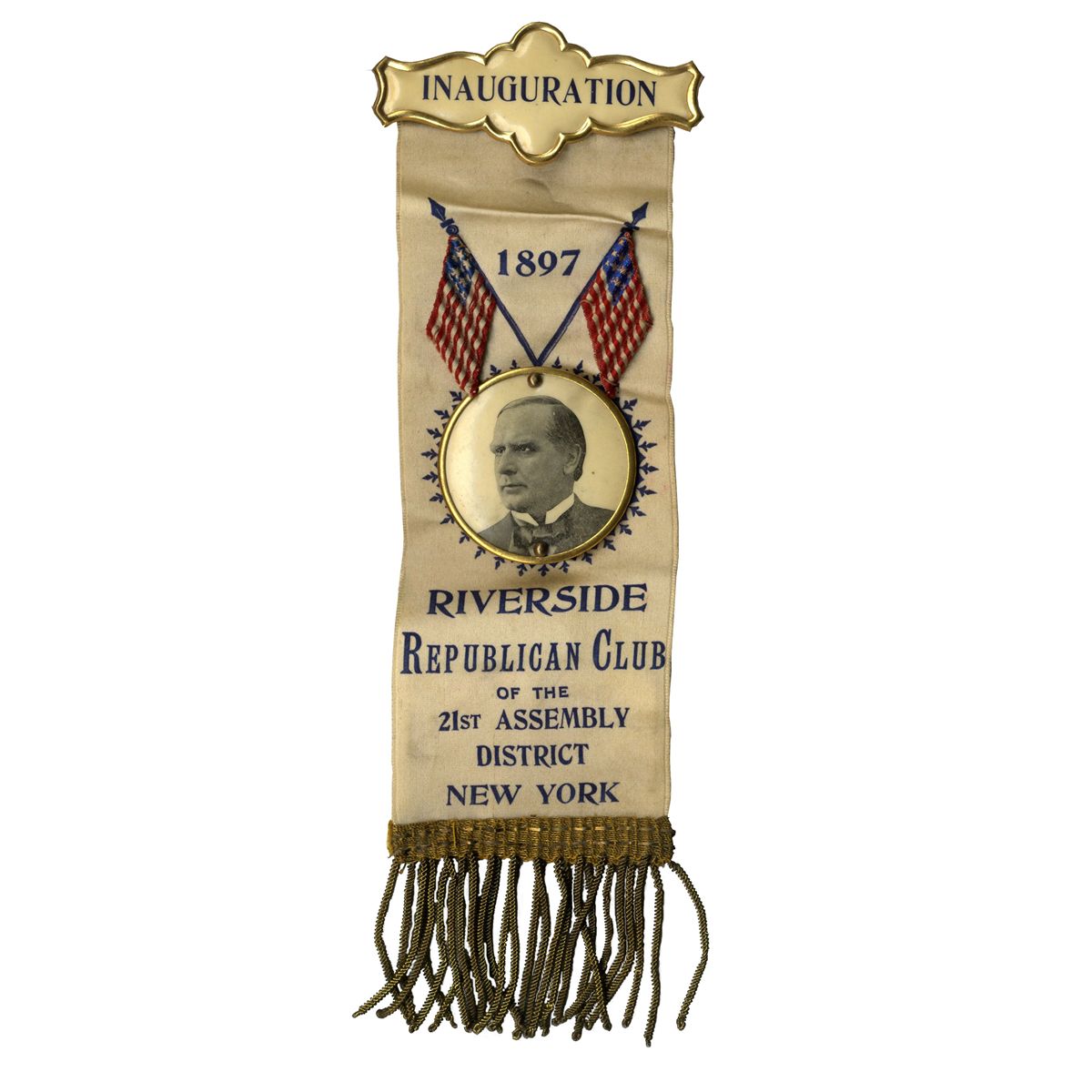 McKinley Inauguration Ribbon