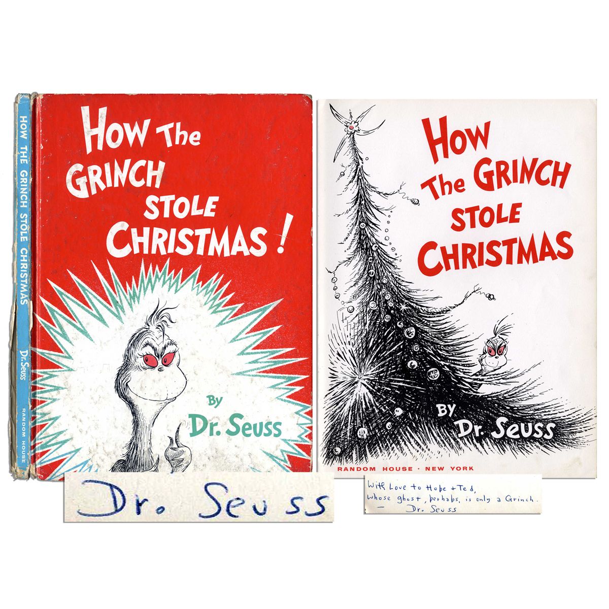 Dr. Seuss ''Grinch'' Signed