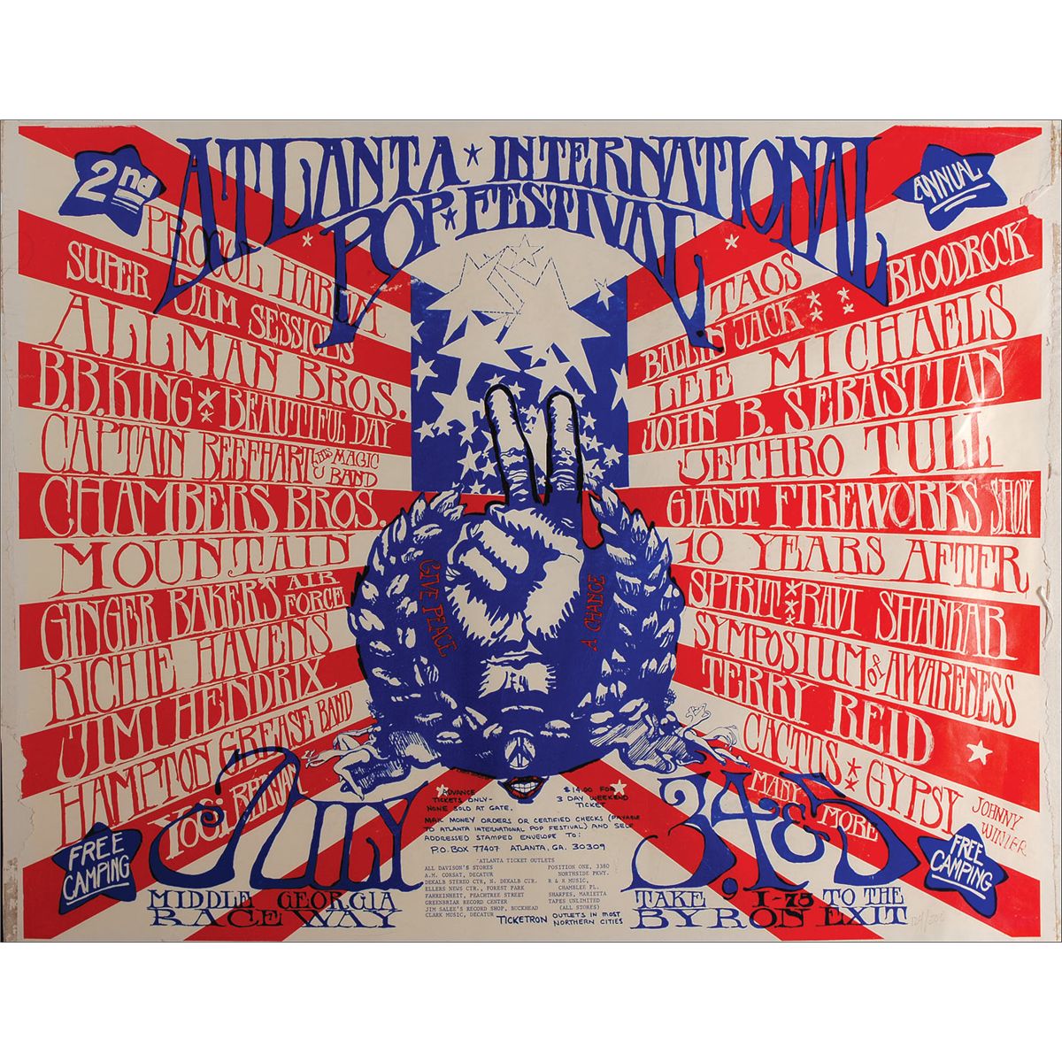 Atlanta Pop Festival 1969