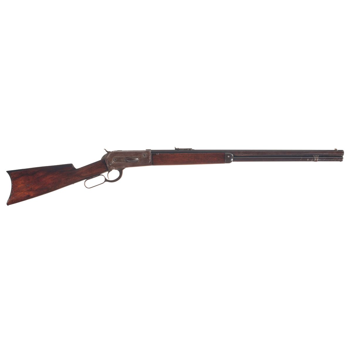 Winchester Model 1886 Lever Action Rifle in 45-90 Caliber with Cody Letter