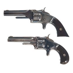 Two Smith & Wesson Model 1 Revolvers -A) Smith & Wesson Model 1 Second ...