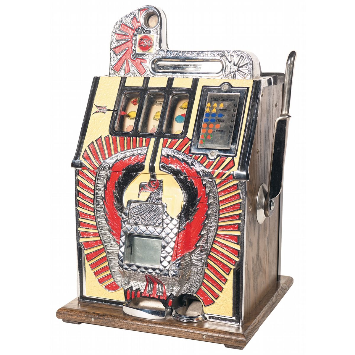 Mills War Eagle Quarter Slot Machine