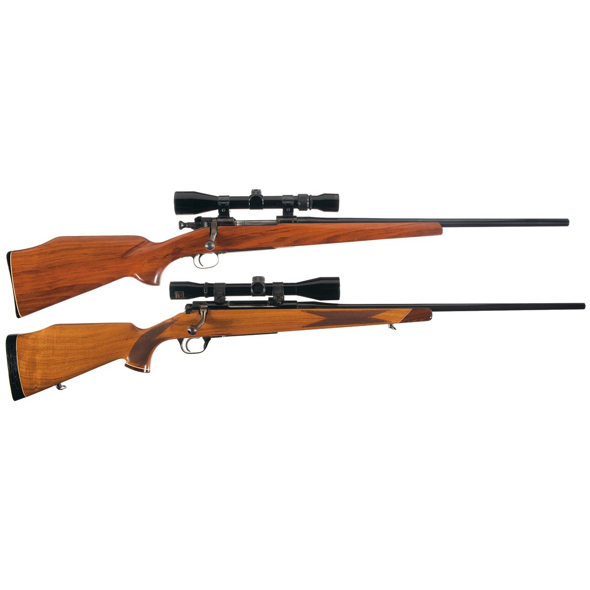Two Scoped Bolt Action Rifles -A) Custom U.S. Springfield Model 1903 ...