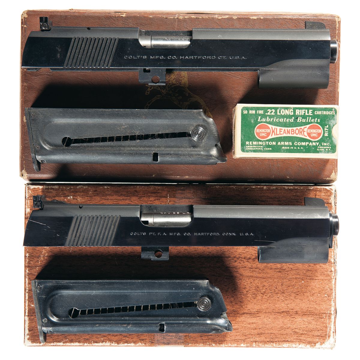 Two Boxed Colt .45-.22 Conversion Kits