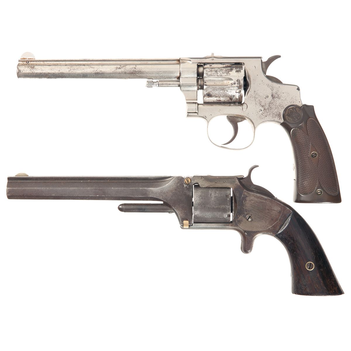 Two Smith & Wesson Revolvers -A) Civil War Range Smith & Wesson Model ...
