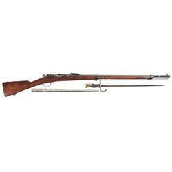 French Gras Model 1874/M80 Bolt Action Rifle with Bayonet