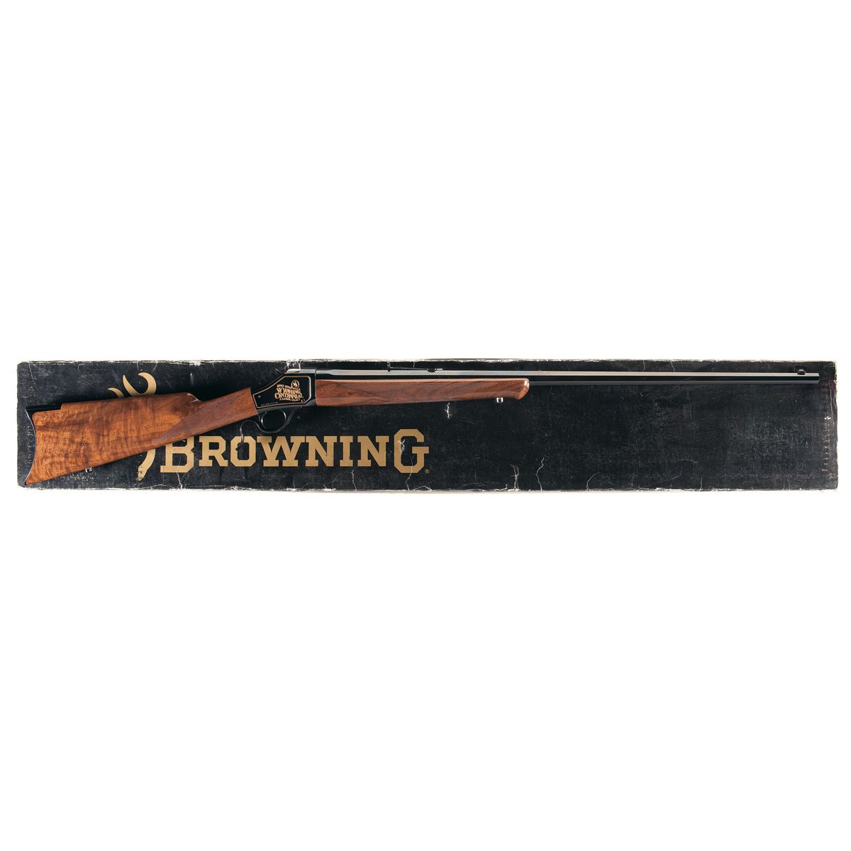 Browning Model 1885 High Wall Wyoming Centennial Single Shot Rifle with Box