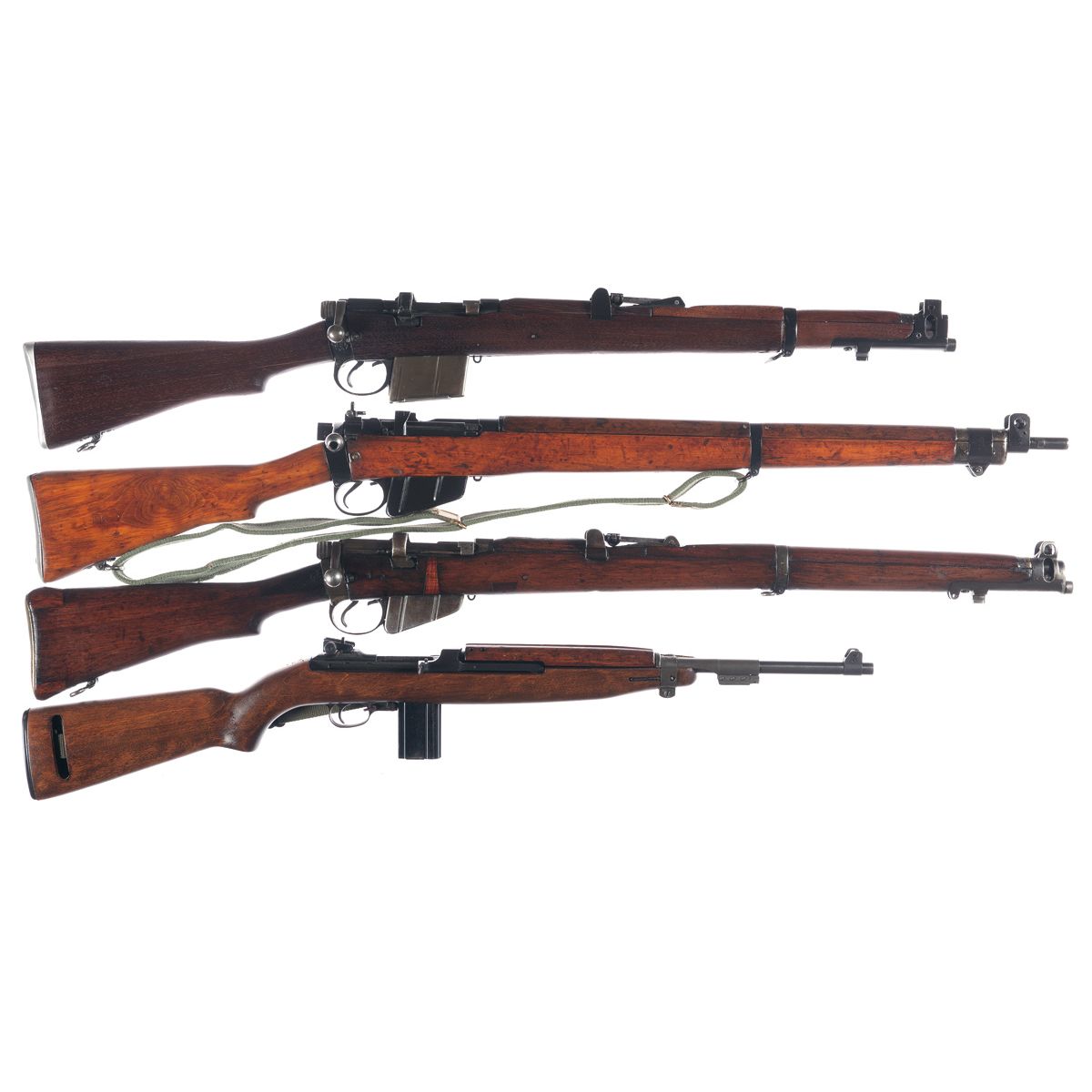 Three Rifles and One Carbine -A) RFI 2A1 Bolt Action Rifle