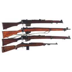 Three Rifles and One Carbine -A) RFI 2A1 Bolt Action Rifle