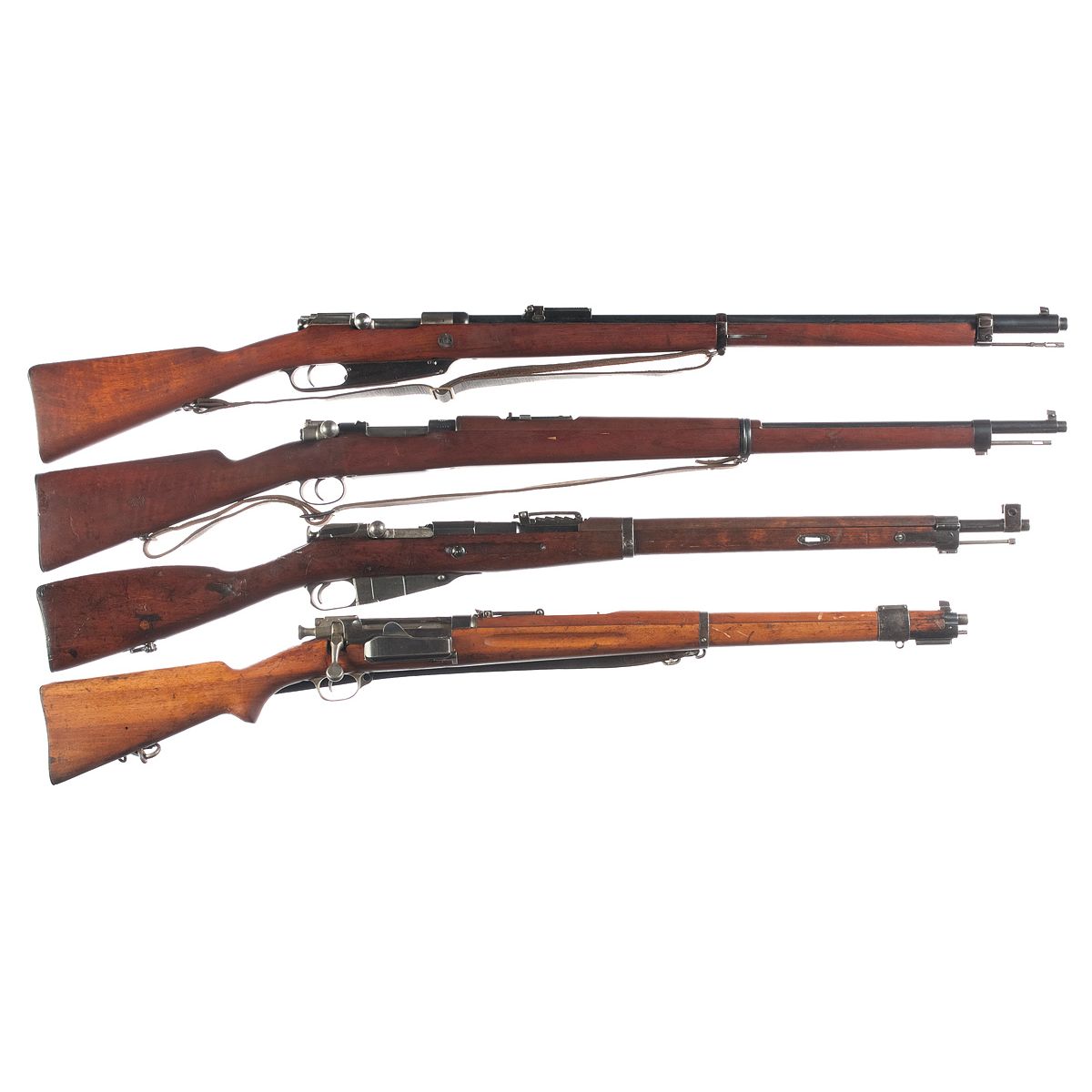 Four Military Bolt Action Rifles -A) Steyr Gewehr 88 Bolt Action Rifle