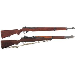 Two Semi-Automatic Rifles -A) Stevens Springfield Model 87M Semi ...