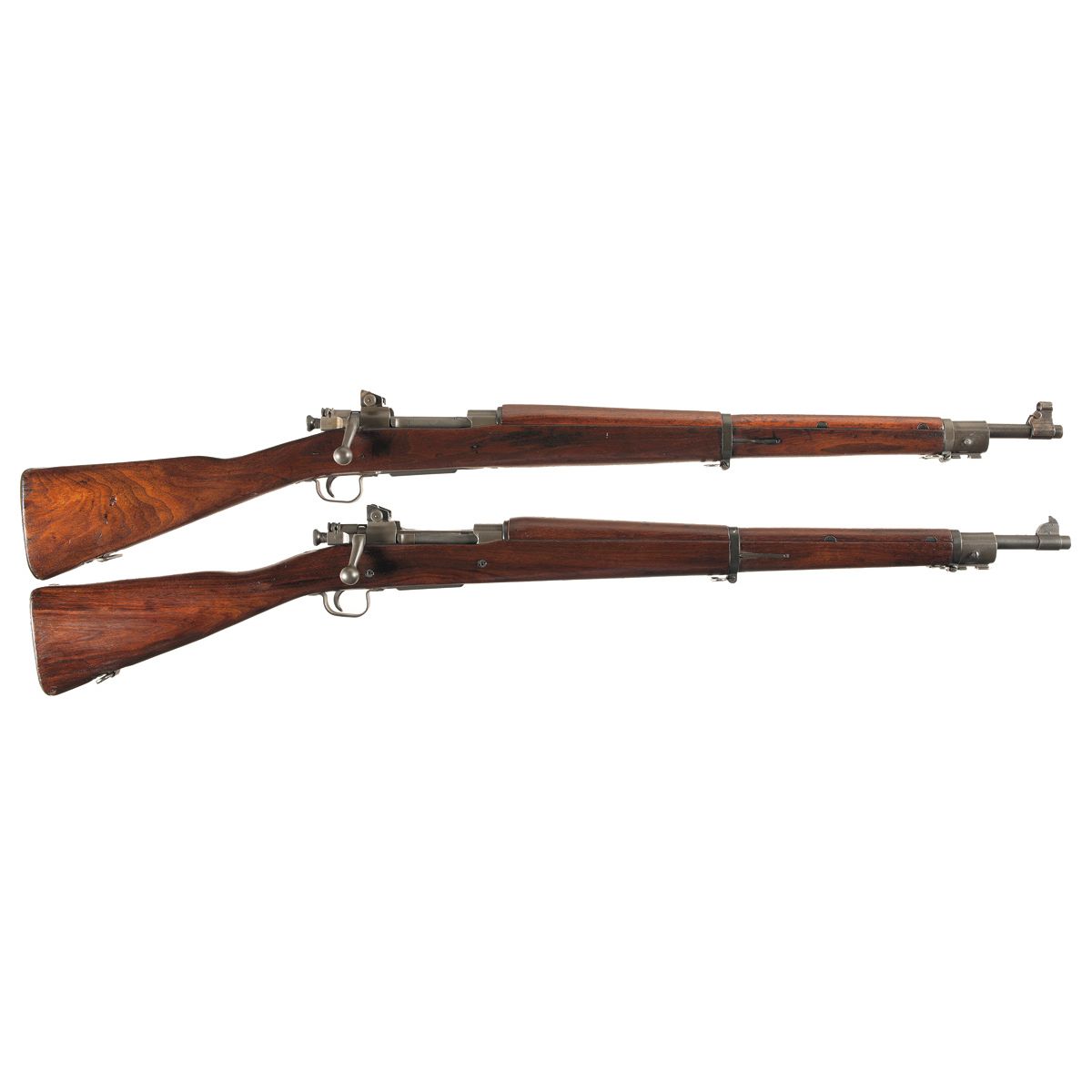 Two Remington 1903-A3 Bolt Action Rifles -A) Remington Model 03-A3 Bolt ...