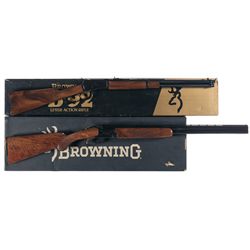 Two Boxed Browning Long Guns -A) Browning Model 92 Lever Action Rifle