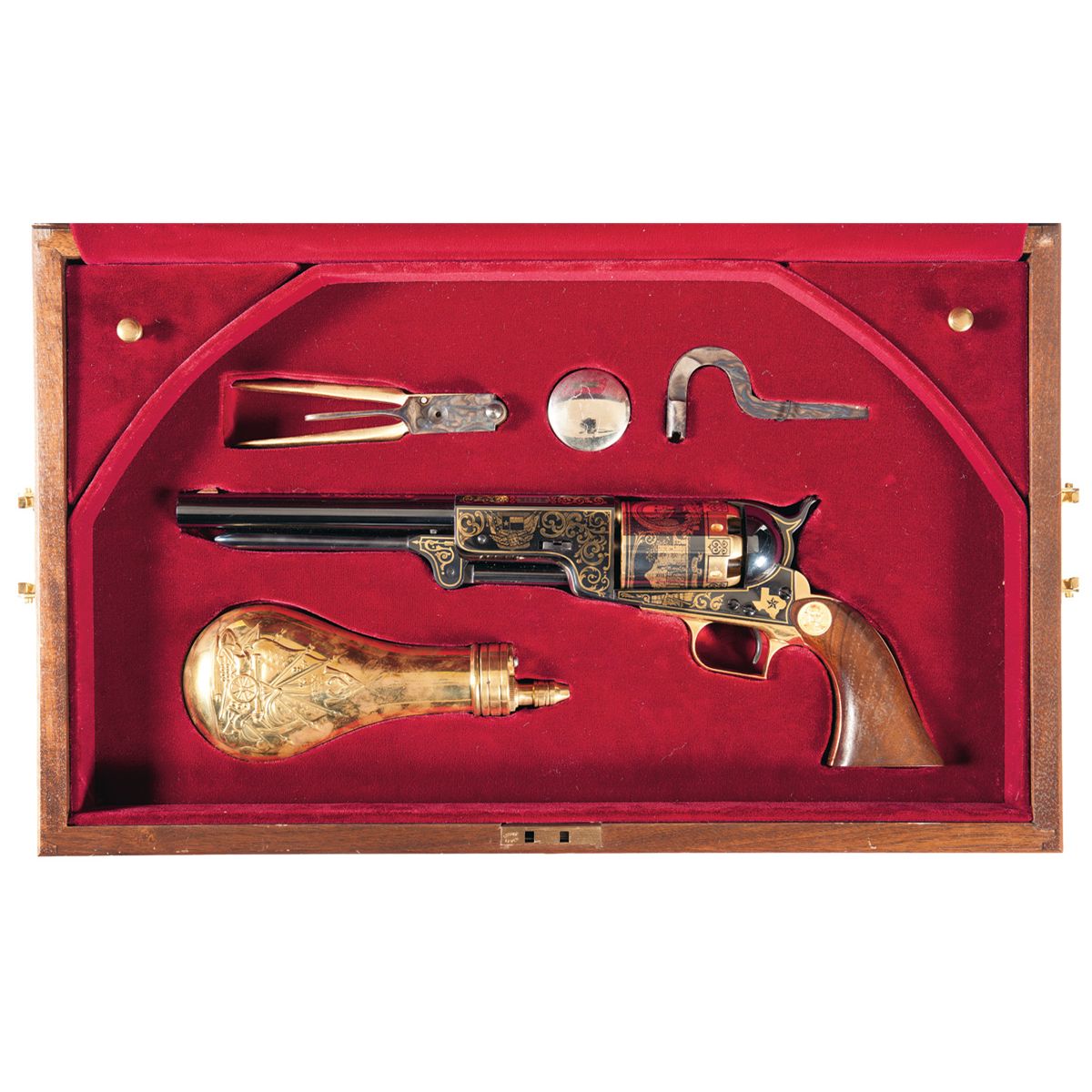 Cased U.S. Historical Society Sam Houston Colt Walker Commemorative ...
