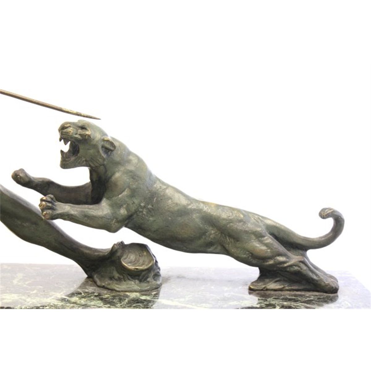 Art Deco Bronze Signed S Melani