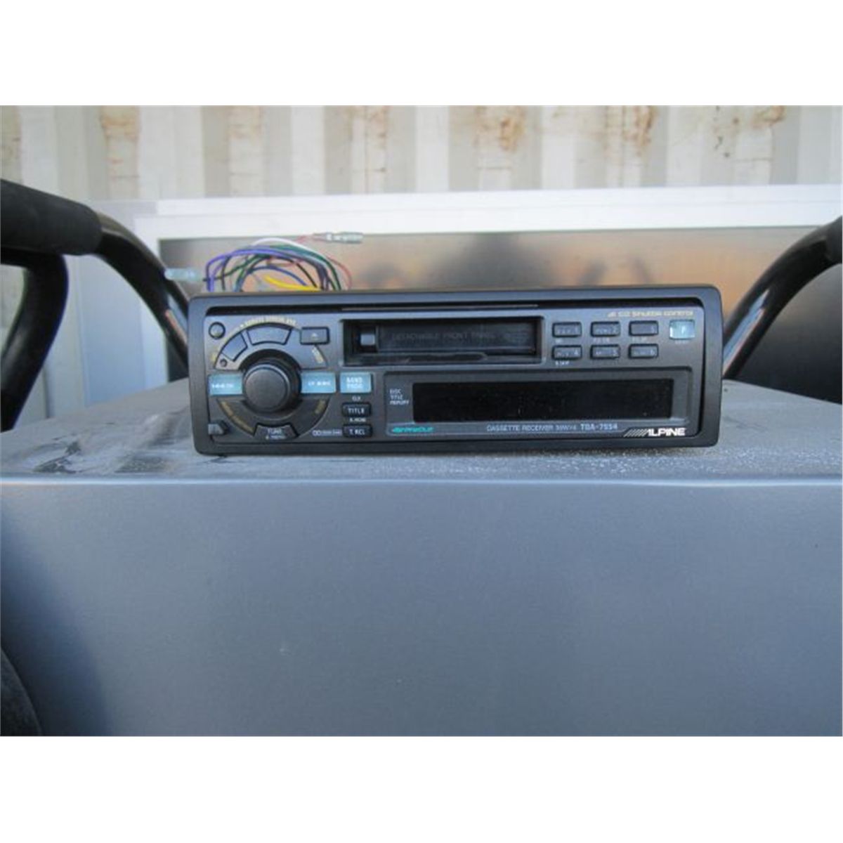 Alpine TDA-7554 Audio Stereo Tape Deck