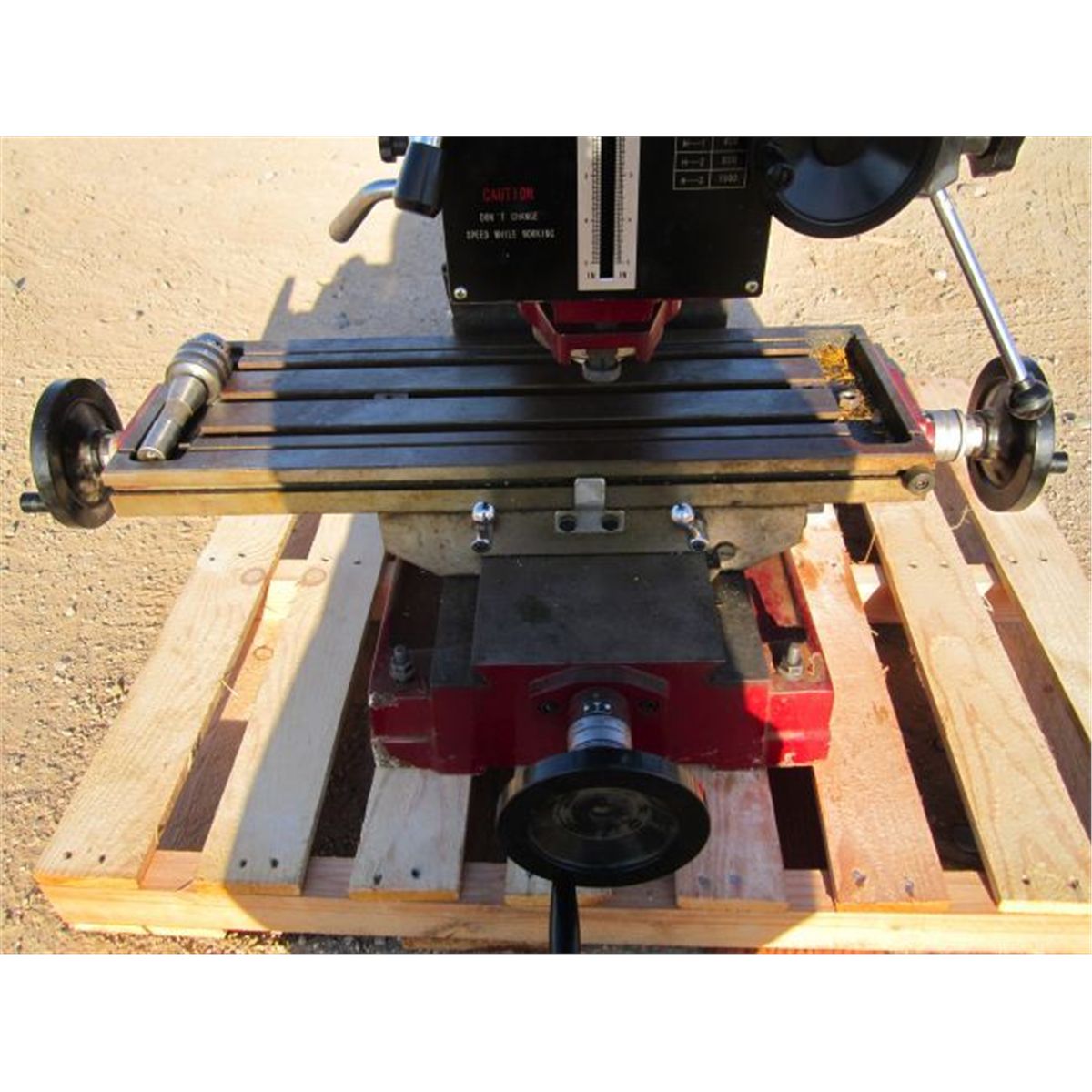 2003 Central Machinery 42827 Geared Head Drill / Mill Machine